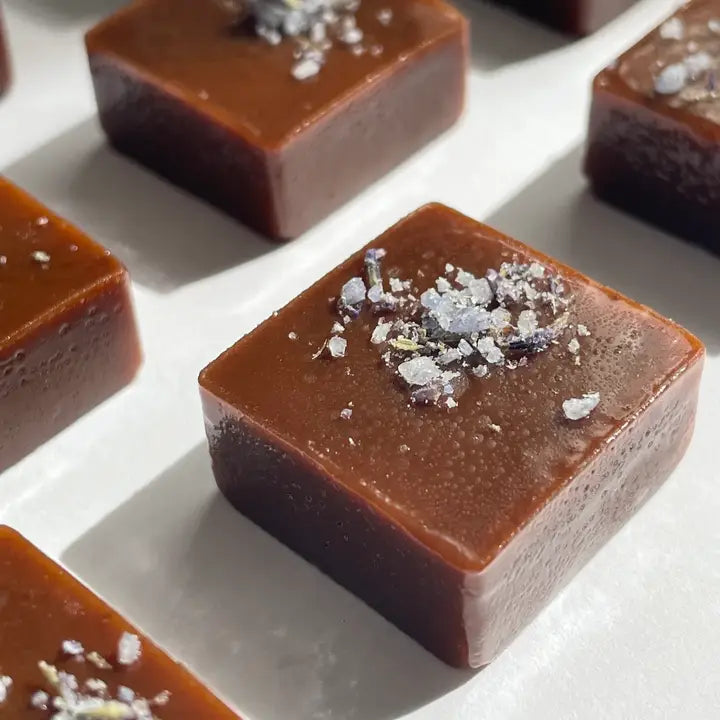 Virgo Moon - Lavender Honey Caramels – Coastal Maine Popcorn