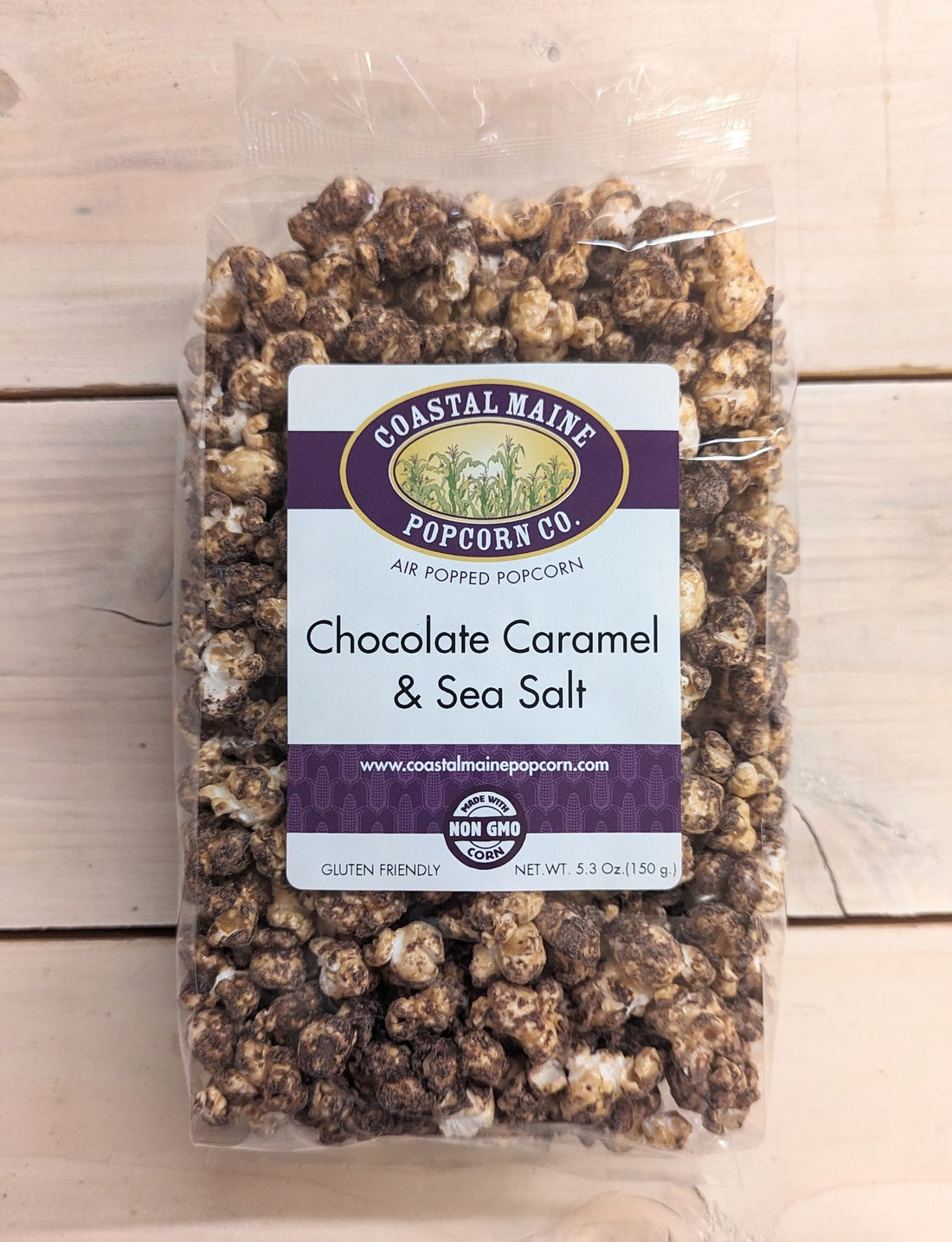 Chocolate Caramel & Sea Salt Popcorn – Coastal Maine Popcorn