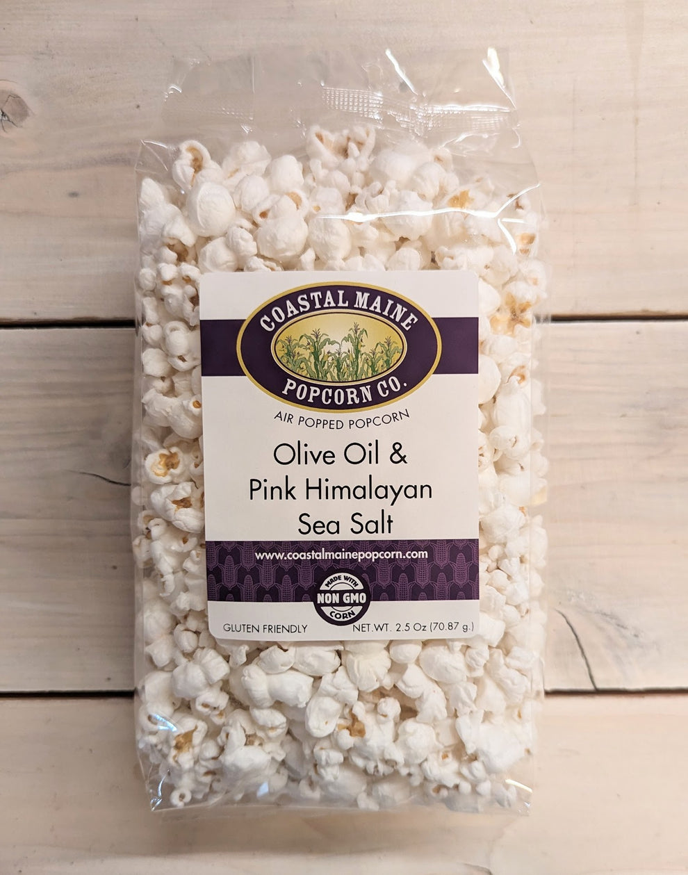 Olive Oil & Pink Himalayan Sea Salt Popcorn – Coastal Maine Popcorn