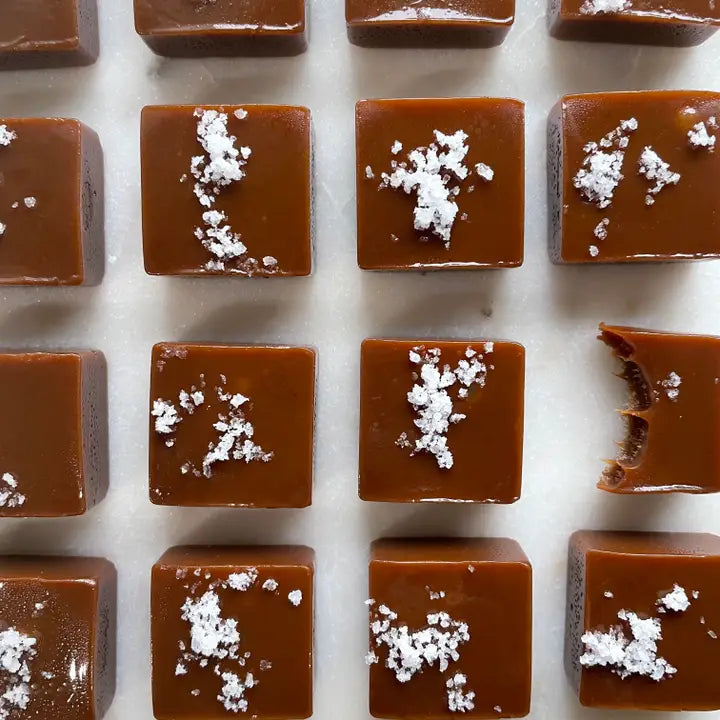 Virgo Moon - Sea Salt & Honey Caramels – Coastal Maine Popcorn